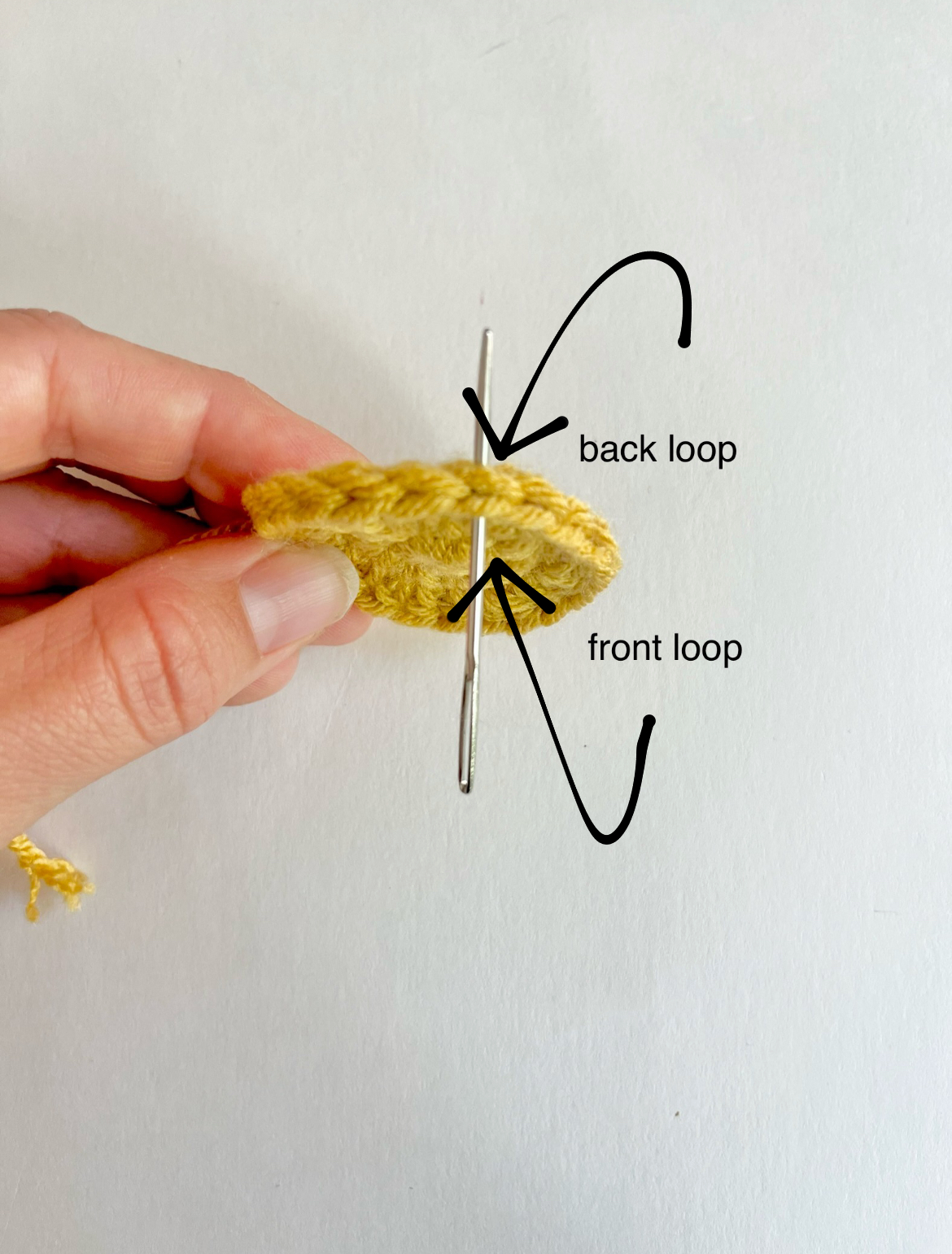 How to Crochet in the 'Third Loop' - Stuck on You Crochet