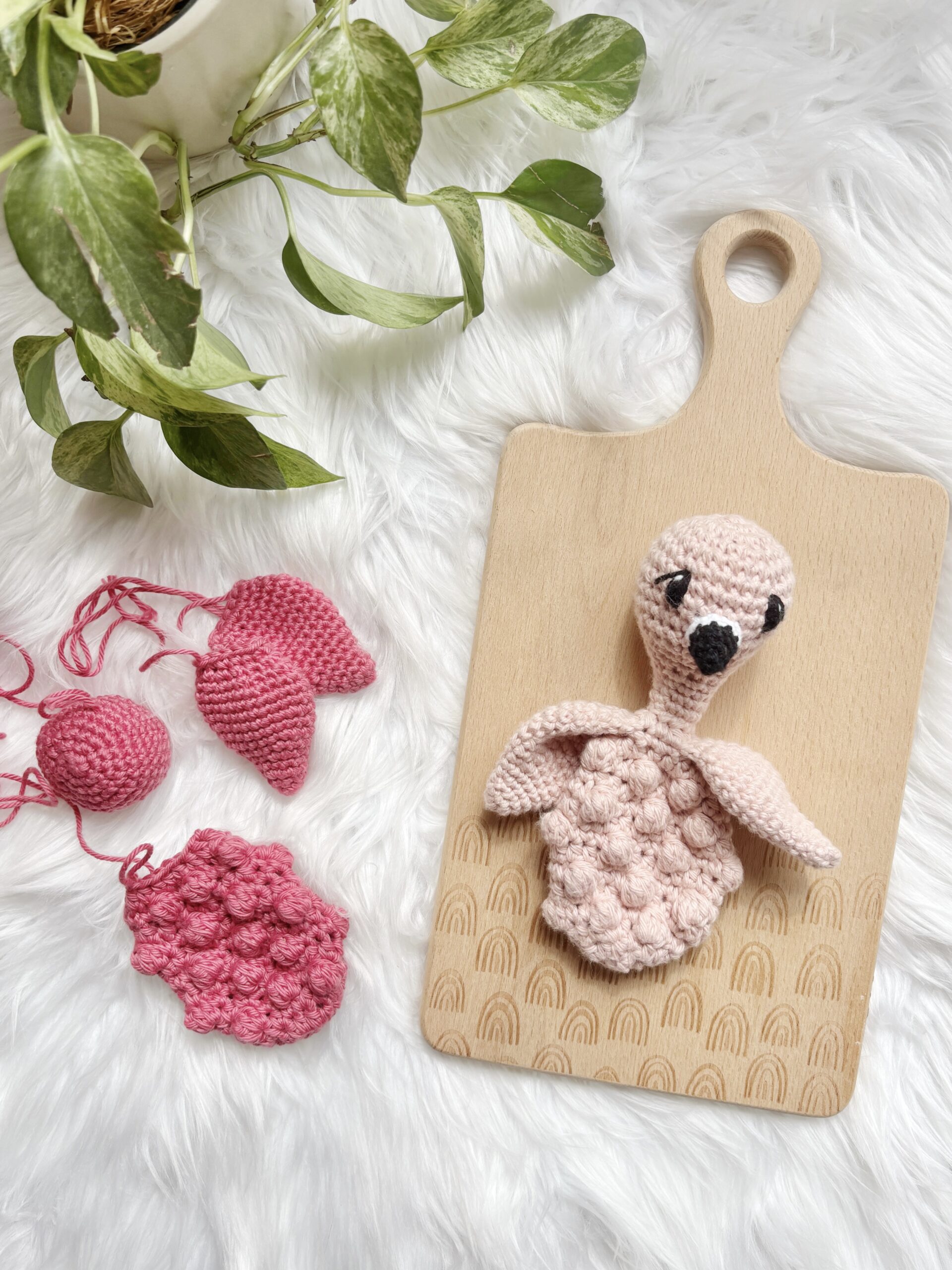 The Bitty Flamingo Buddy: A FREE Crochet Flamingo Pattern - Stuck on ...