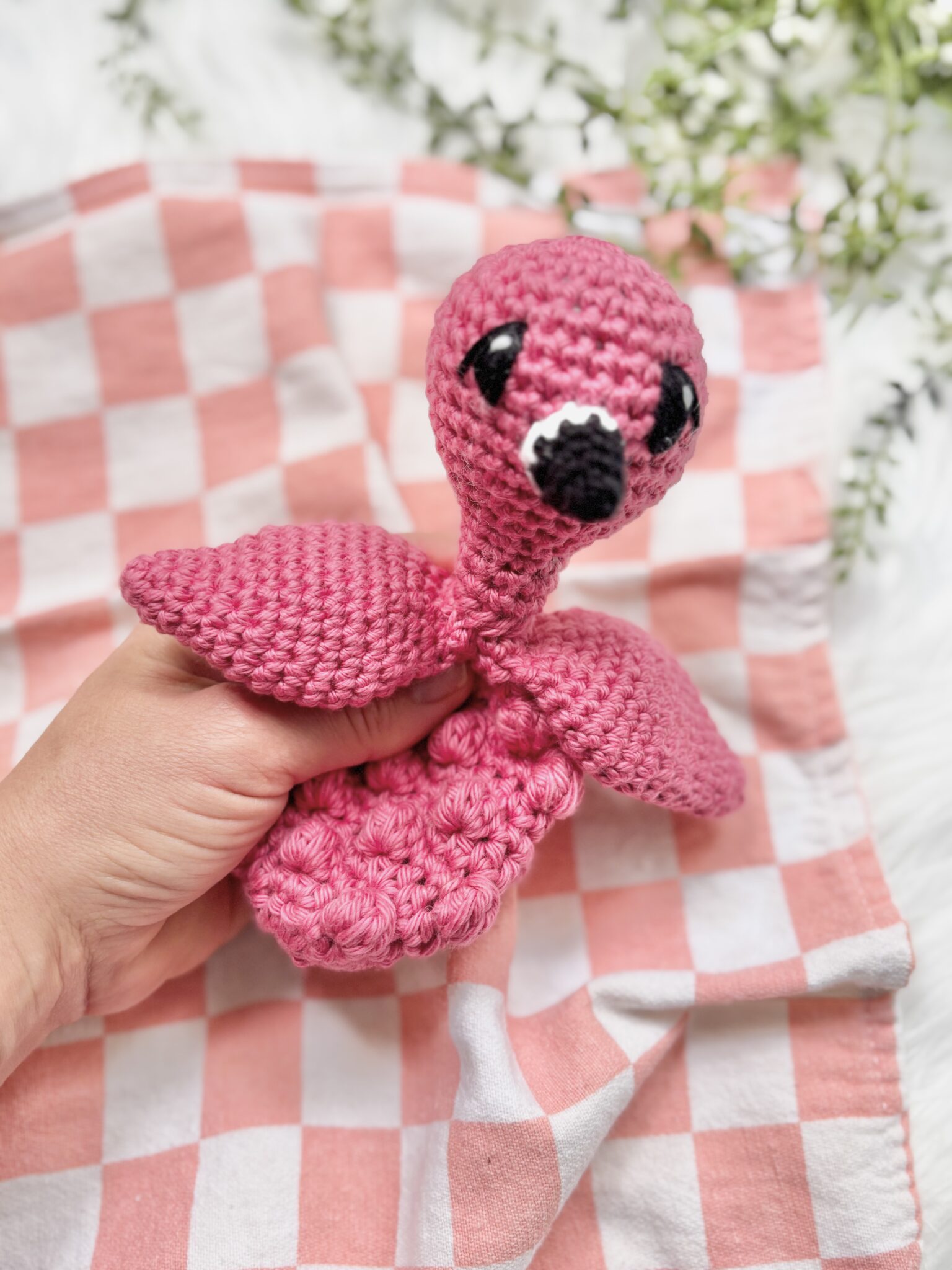 The Bitty Flamingo Buddy: A FREE Crochet Flamingo Pattern - Stuck on ...