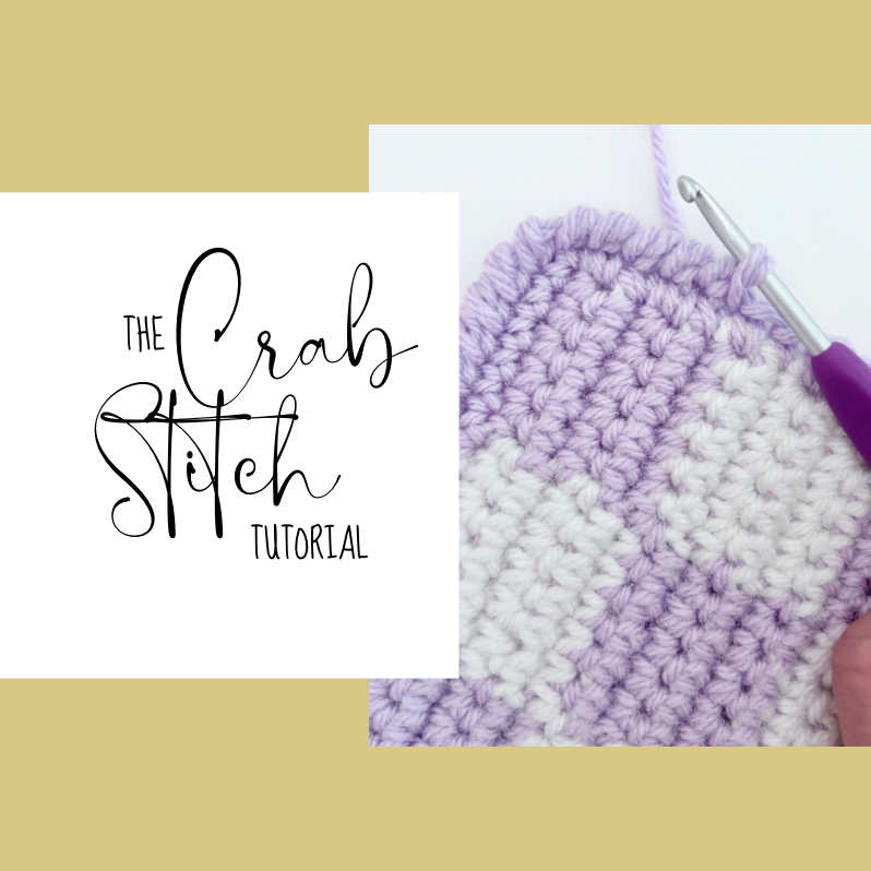 How to Crochet the Crab Stitch - Stuck on You Crochet